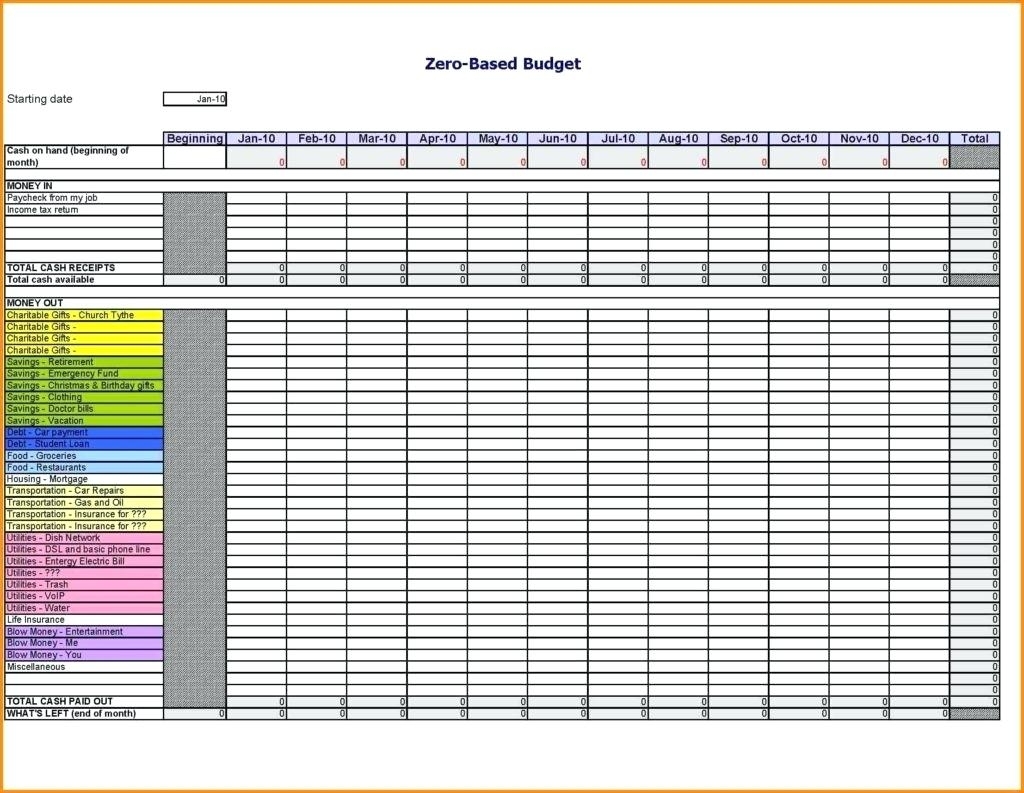 Bill Payment Schedule Template Printable