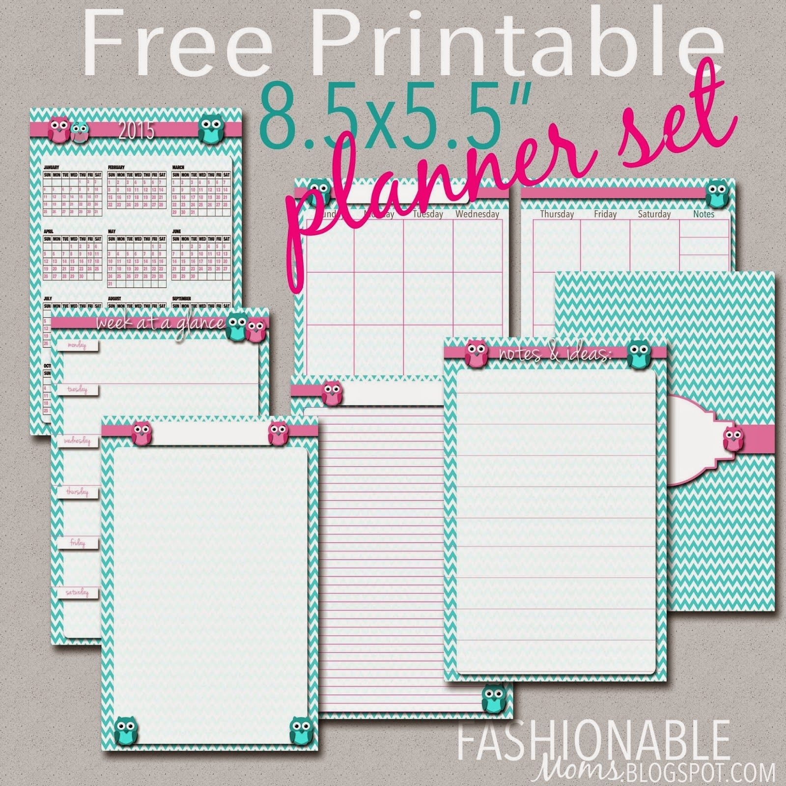 Free Printable Daily Planner Page Half
