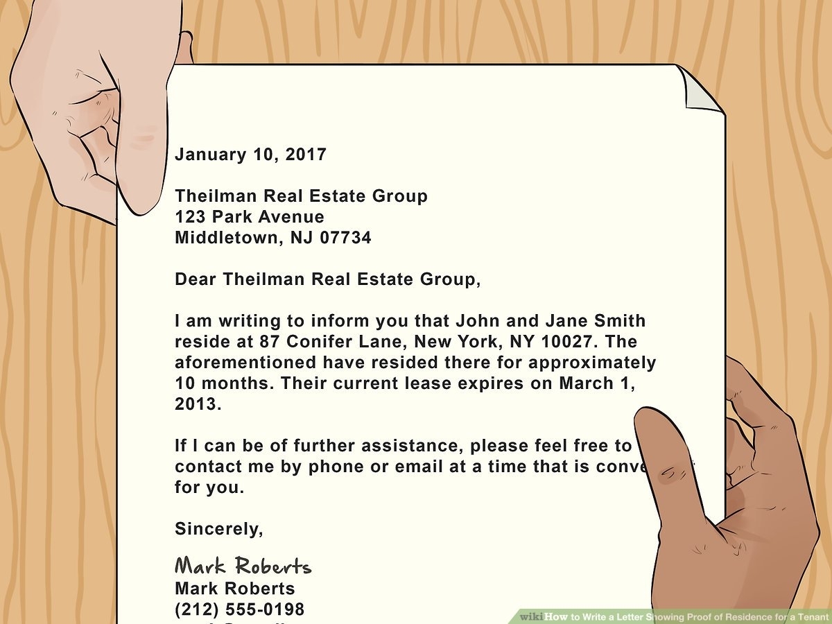 Letter For Food Stamps Sample