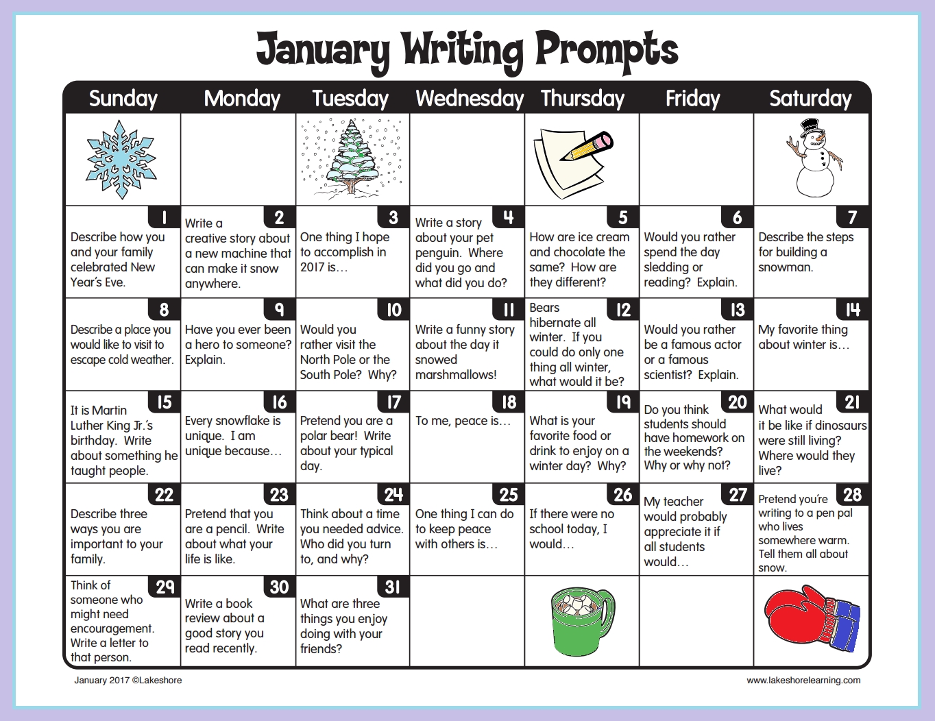 August Calendar For Second Graders To Fill In