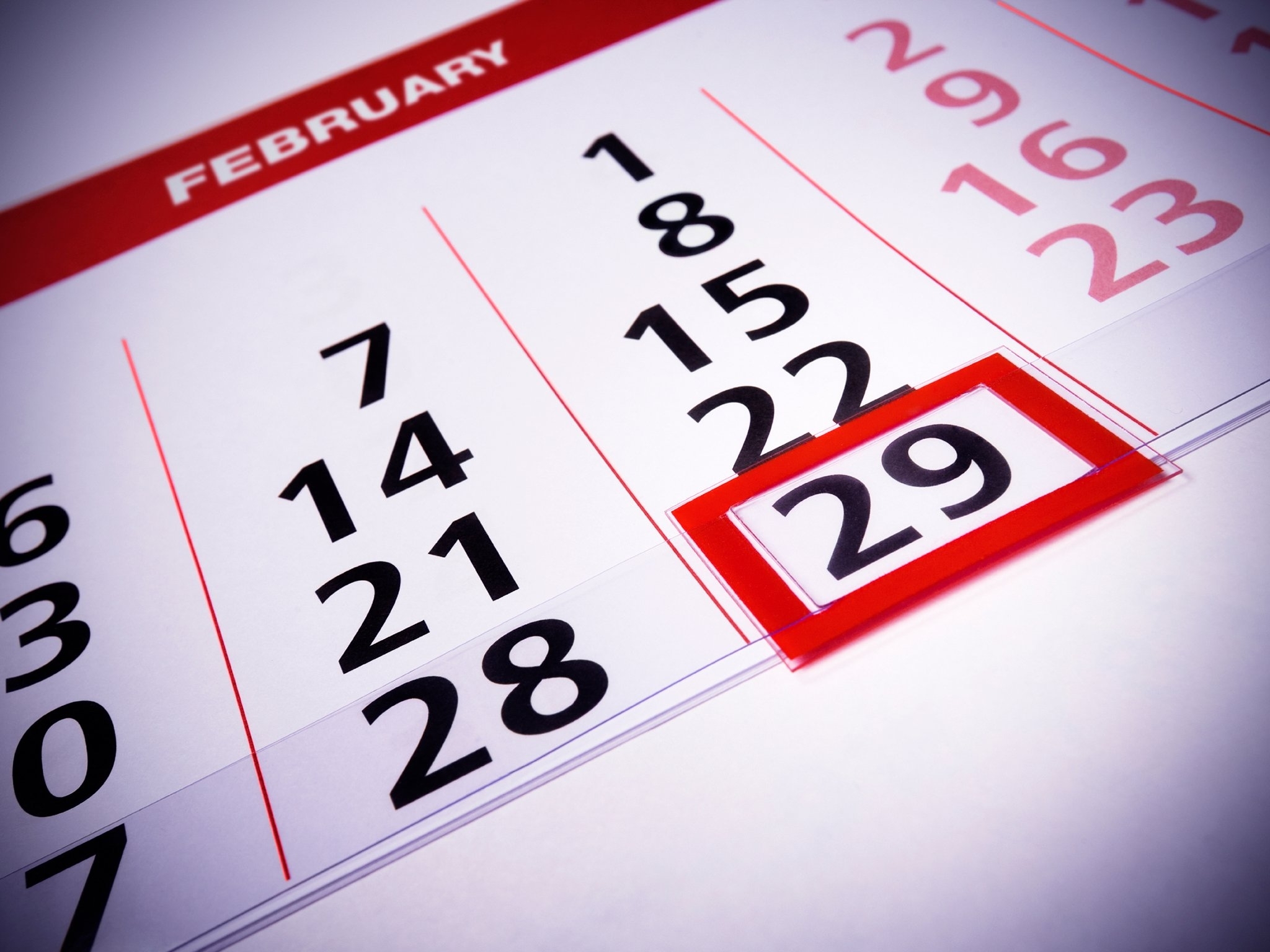 Day Of Year Calendar Leap Year Non Leap Year