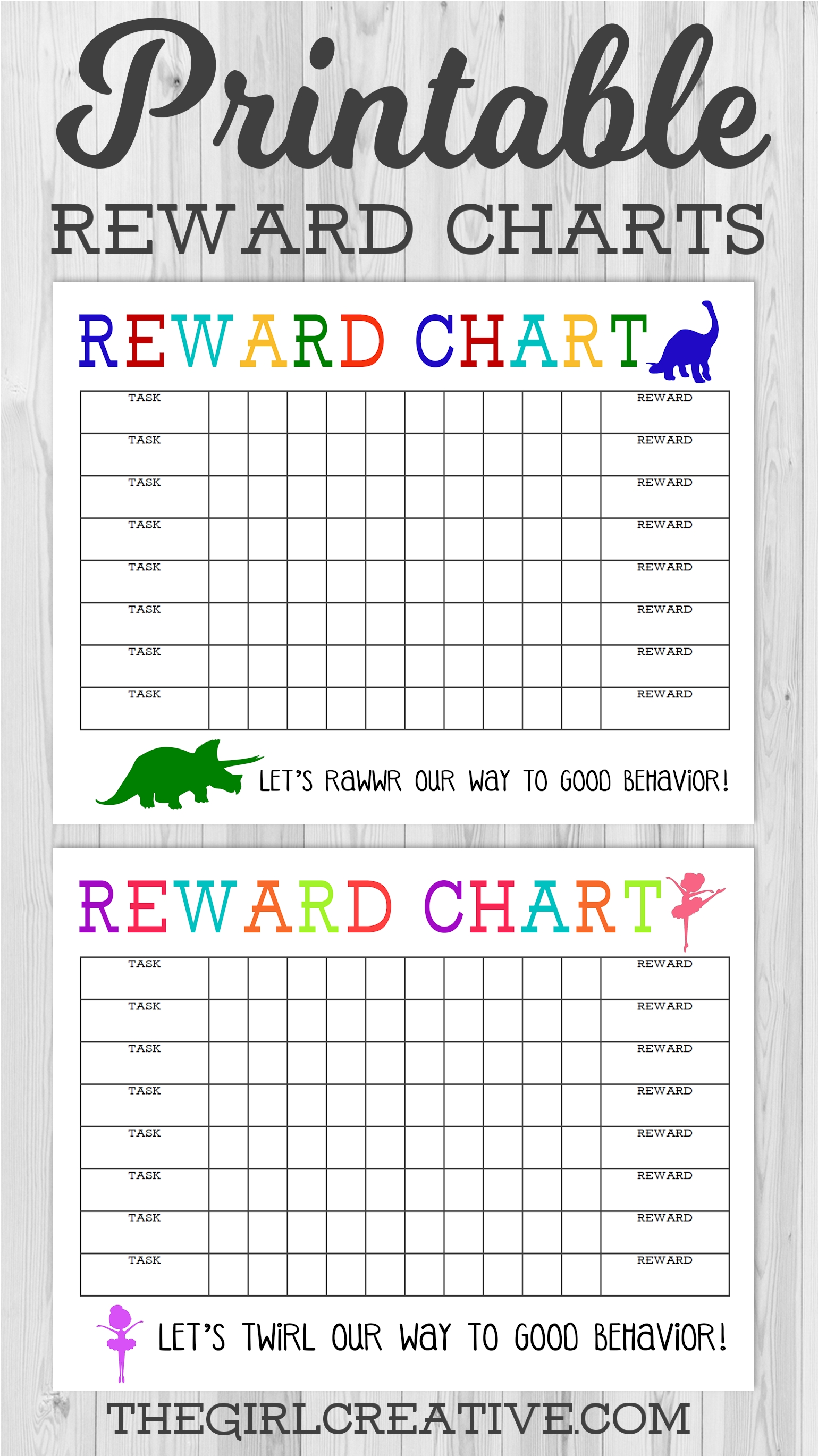Free Printable Blank Behavior Charts