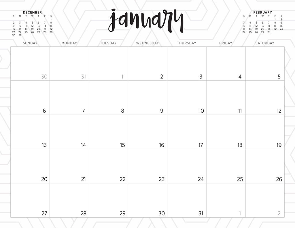 Print Free Calendars Without Downloading